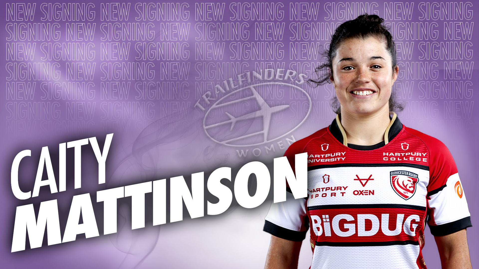 Welcome Caity Mattinson! - Ealing Trailfinders Rugby Club