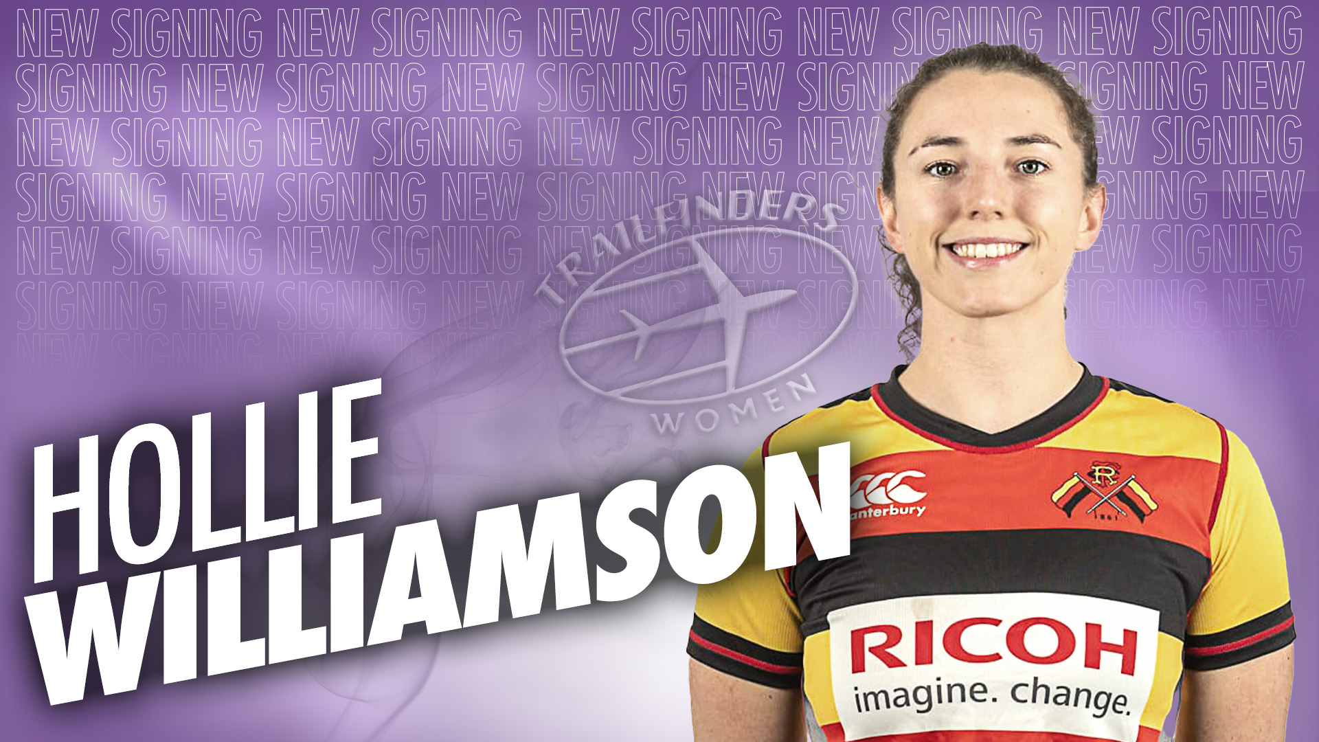 Hollie Williamson Signs for Trailfinders! - Ealing Trailfinders Rugby Club